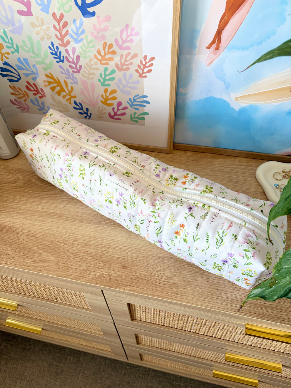 Purple Wildflower Large Hot Tools Bag – Xoxo Charley